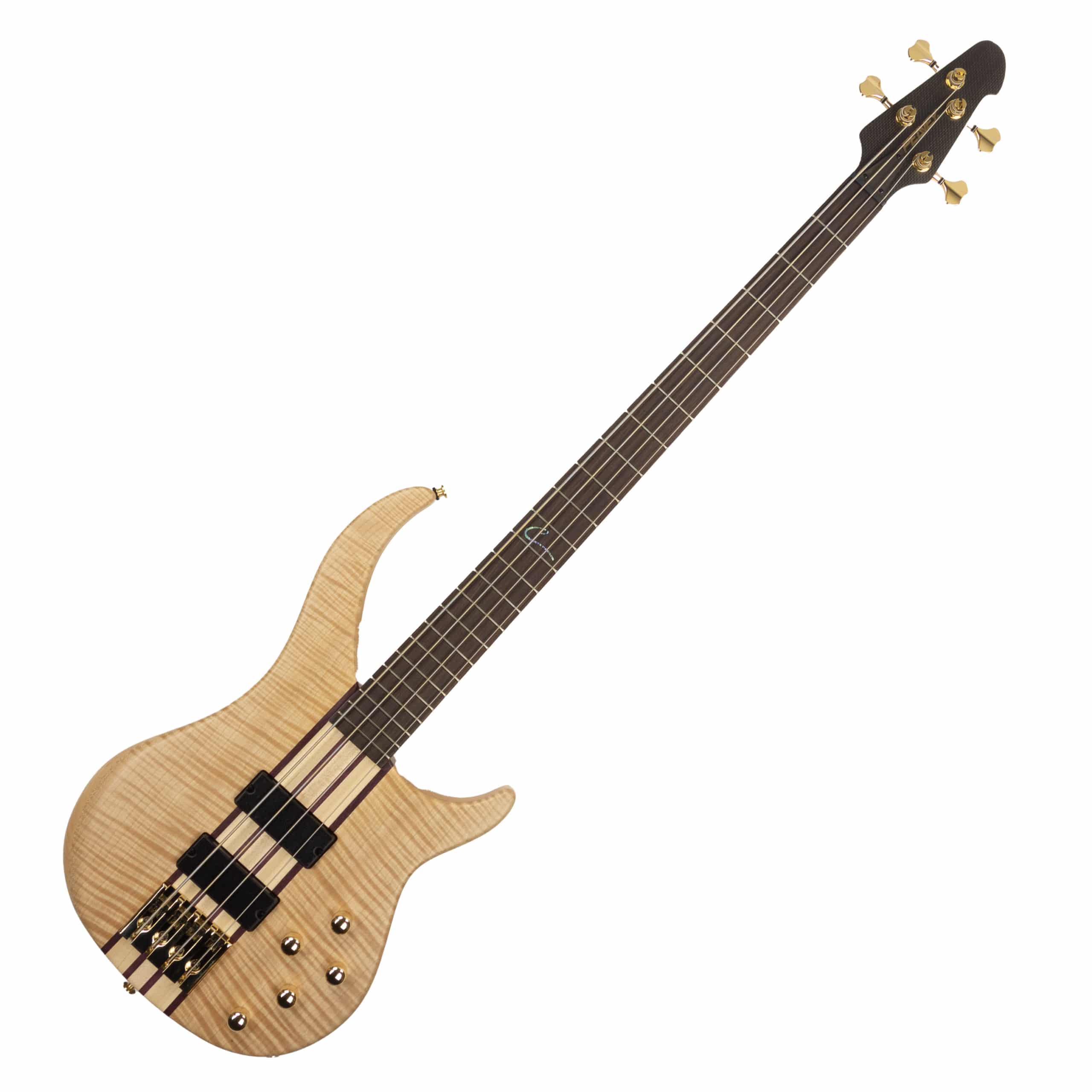 Peavey Cirrus™ 4 Flame Maple top - Natuarl Matte - 8.5 pounds - SN 2200095 - The Bass Place