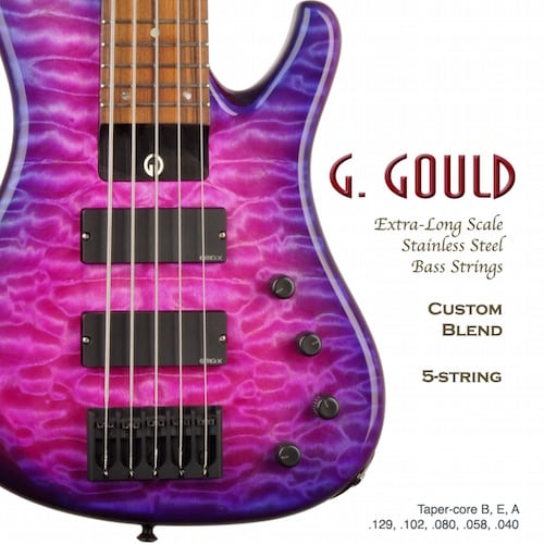 G. Gould Med Gauge 5 String Bass Set G. Gould Med Gauge 5 String Bass Set